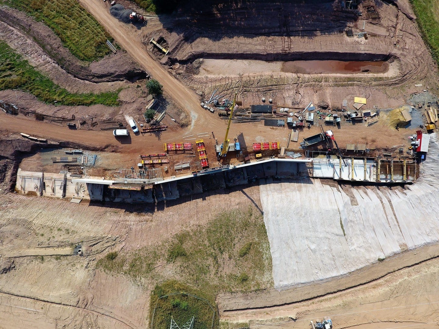 Travaux d'infrastructures à Fridhaff - Eiffage Construction BeLux